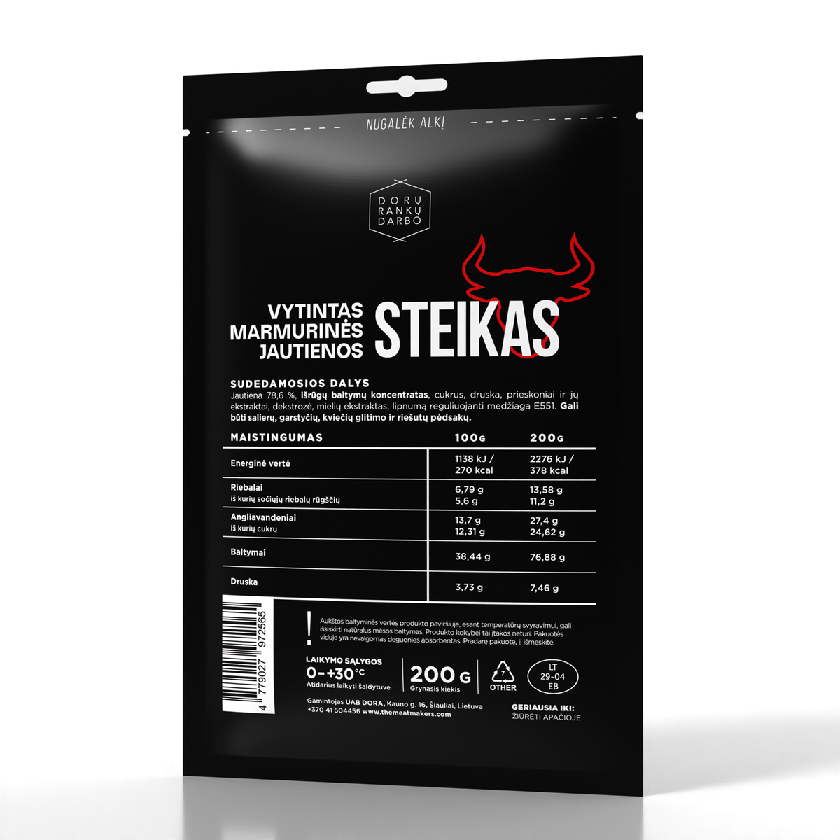 JAUTIENOS STEIKAS | MARMURINIS 200G – Dorų Rankų