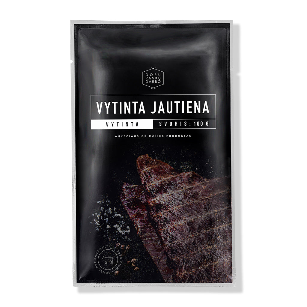 JAUTIENOS VYTINTAS STEIKAS | TRADICINIS 100 G – Dorų Rankų